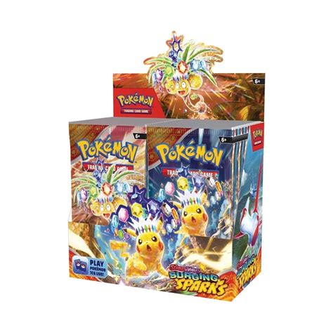 Pokemon Sv8 Surging Sparks Booster Display Box Pokémon Poromagia