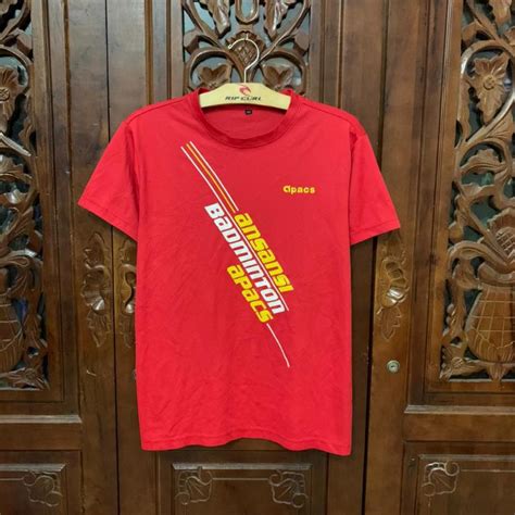 Jual Jersey Badminton Apacs Bekas Shopee Indonesia