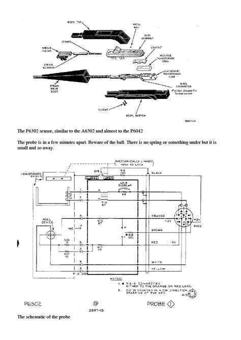 Tektronix P6042 Current Probe Sm Sch Service Manual Download Schematics Eeprom Repair Info