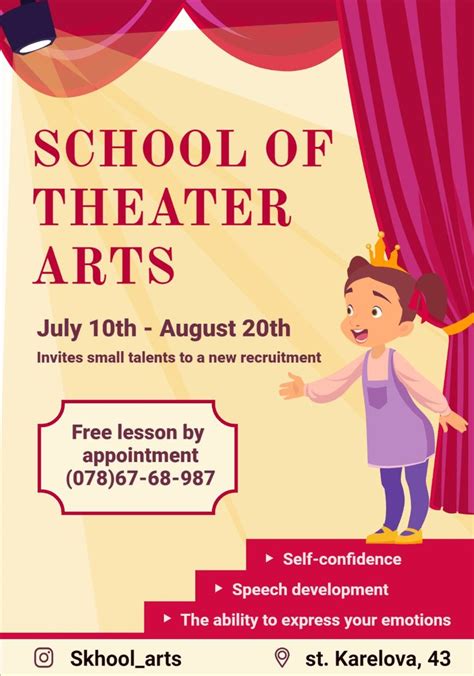 Acting Class Poster