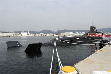 Aag Th บันทึกประจำวัน ญี่ปุ่นทำพิธีประจำการเรือดำน้ำชั้น Taigei ใหม่ลำ