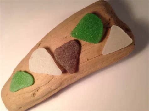 Sea Glass Surf Tumbled Jewelry Quality Genuine Seaglass 5 Assorted
