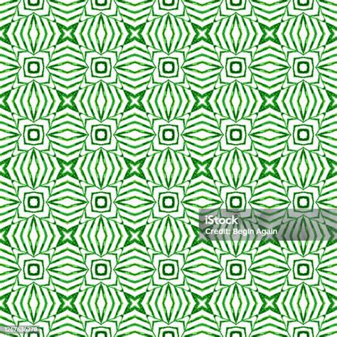 Textile Ready Eminent Print Swimwear Fabric Stock Illustration