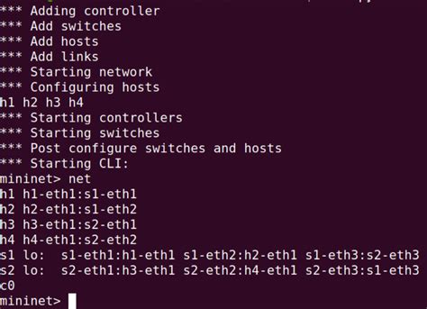 Mininet报错：error Creating Interface Pair S1 Eth1s2 Eth1 Rtnetlink