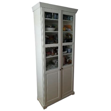 Ikea Liatorp Bookcase W Glass Doors Aptdeco
