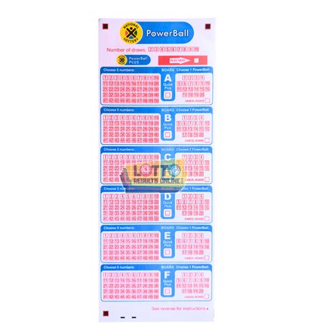 How To Play Powerball Sa