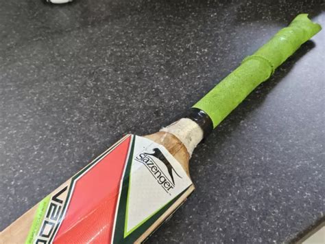 Slazenger V200 Series Cricket Bat Green Handle £099 Picclick Uk
