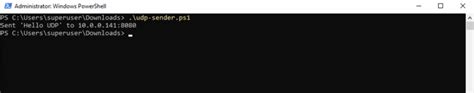Simple Udp Messaging In Powershell Or Ncat Build Your Own Listener And