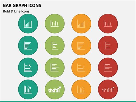 Bar Graph Icons For PowerPoint And Google Slides PPT Slides