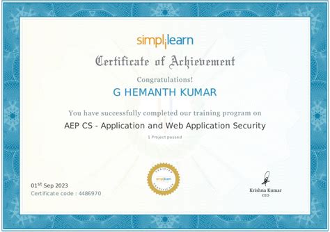 Dr Hemanth Kumar G Phd On Linkedin Cybersecurity Certification