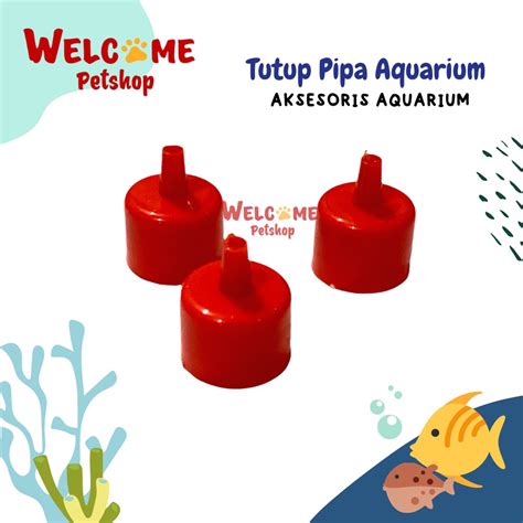 Jual Tutup Pipa Ujung Pentil Aerator Filter Aquarium Aksesoris Shopee
