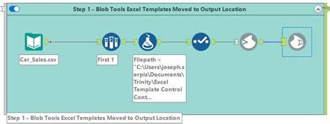 Alteryx Excel Templates With Blob Tools And Control Containers