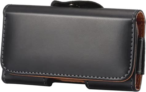 Premium Pouch Case With Belt Clip For Omnipod 5 Controller Receiver H1 Black