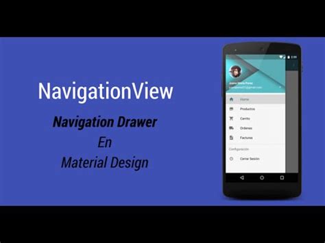 NavigationView Aplicación Android Con Navigation Drawer YouTube