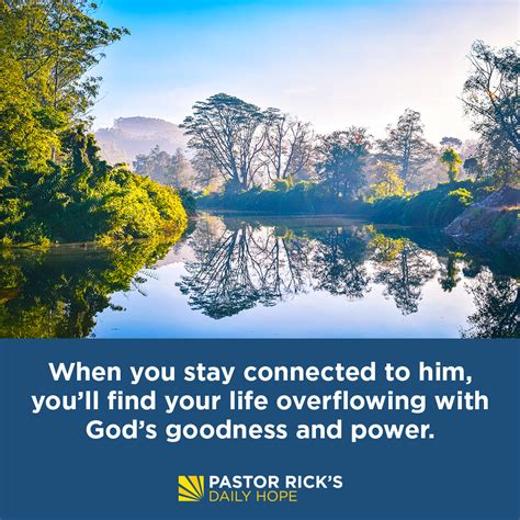 From Overwhelmed To Overflowing Pastor Rick S Daily Hope