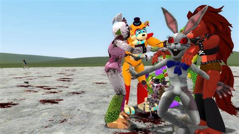 NEW ALL FNAF SECURITY BREACH JUMPSCARES In Garry S Mod Five Nights At
