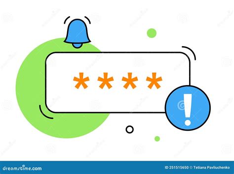 Notificación Denegada De Acceso Ilustración Del Vector Ilustración De