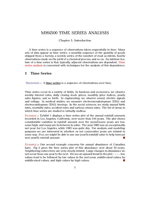 chapter 1 lecture notes pdf forecasting errors and residuals