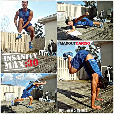 Insanity Max 30 Max Out Cardio Workout Arnel Banawa