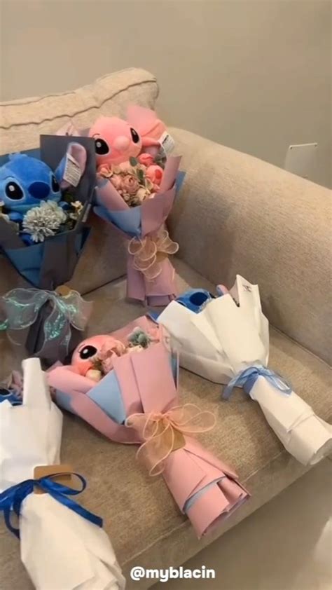 Stitch Lover 💙 Stitch Bouquet 💐 Flowers 🌹 Stitchsquad Stitchfan