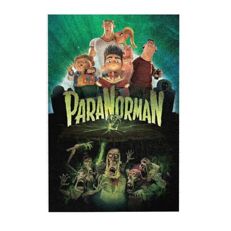 Paranorman ปริศนาของเล่นเพื่อการศึกษาเด็กผู้ชายและเด็กผู้หญิง1000ชิ้น