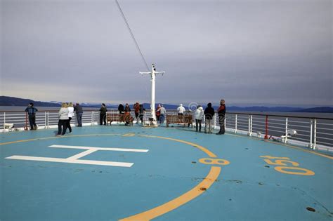 Helicopter Deck Officer Give Hand Signal To Sikorsky S 70 Sea Hawk