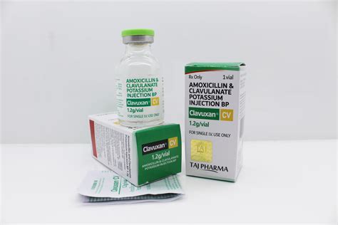 Amoxicillin And Clavulanate Potassium For Injection 1 2gm