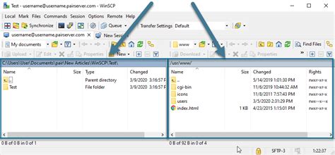 Using WinSCP With Pair Networks Servers Knowledge Base Pair Networks