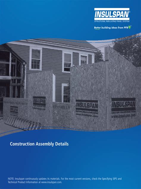 Sip Construction Assembly Details Pdf Framing Construction Wall