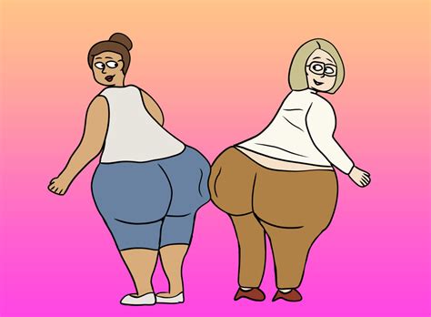 Linda And Rosa Booty Bump By Chartist24 On Deviantart