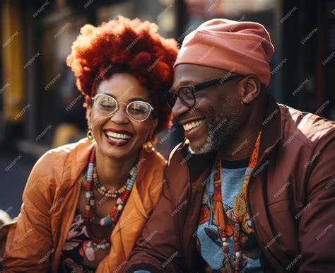 Premium Ai Image African Lovers In A Close Embrace Generative Ai