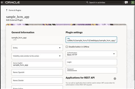 Create A Vbcs Application For Oracle Fusion Field Service Plugin Integration