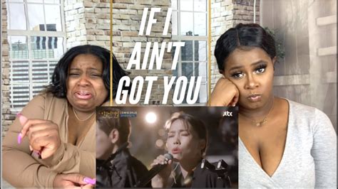 Sohyang 김소향 If I Aint Got You Reaction So Hyang Reaction Youtube