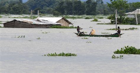 Assam Floods Death Toll Reaches 113 Over 569 Lakh People Affected