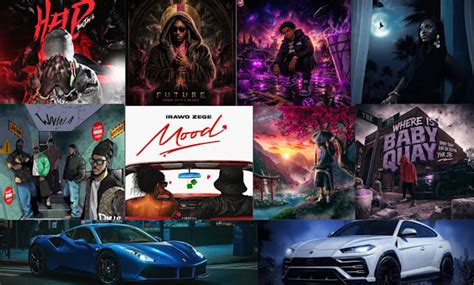 Design Hip Hop Rap Afrobeat Album Cover Single Mixtape Cover Art