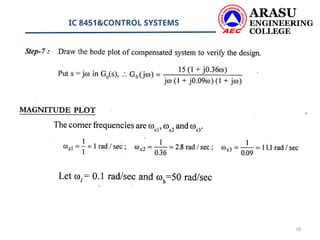 Bode Plot And Control System Root Locus Graph PPT