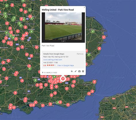 Welling United Park View Road Hoppers Guide