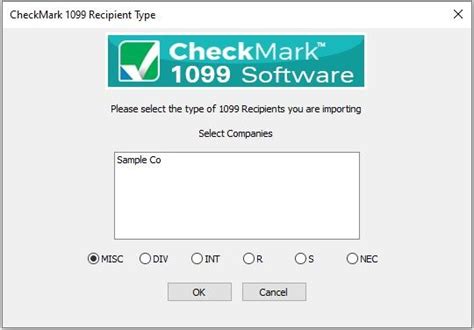 How To Import Data Using Tab Delimited Text File In CheckMark 1099