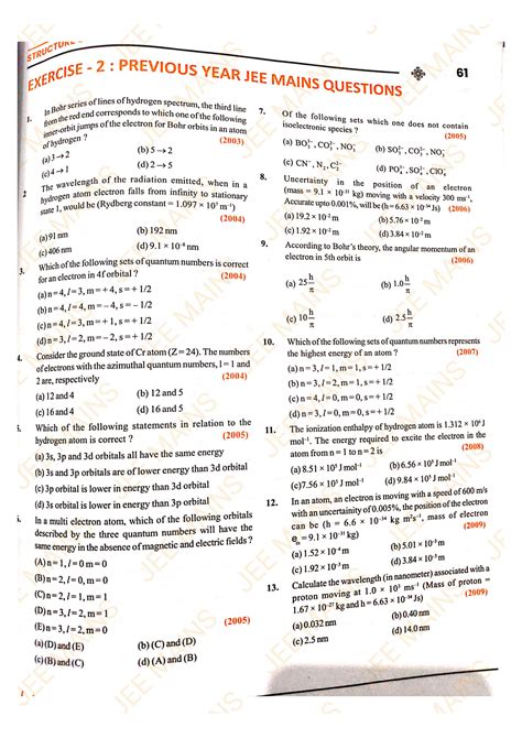 SOLUTION Vedantu Tatva Chemical Bonding Jee Mains Best Pyq 2010 2022