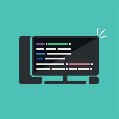 Computer Screen Programming Code Or Php Script Coding Html Or Css