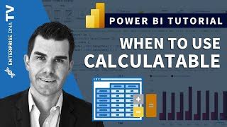 When To Use Calculatetable And Filter Function In Power Bi Power Bi Training Learn Dax Mp