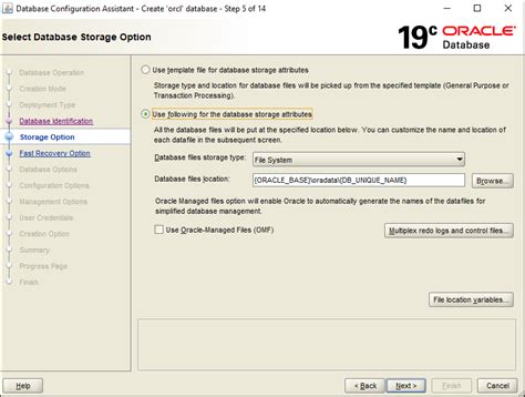 Create A New Database With Dbca Utility In Oracle Smart Way Of Technology