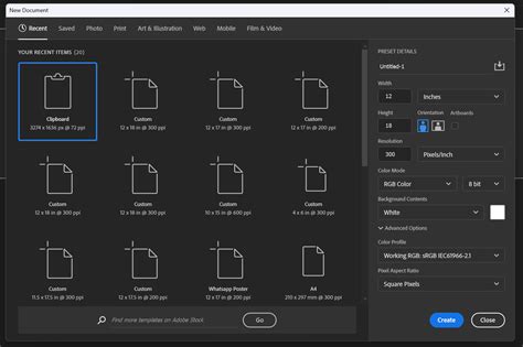 New Document Values Adobe Community 15016994