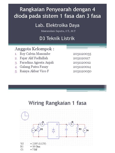 Tugas 1 Rangkaian Dioda Pdf