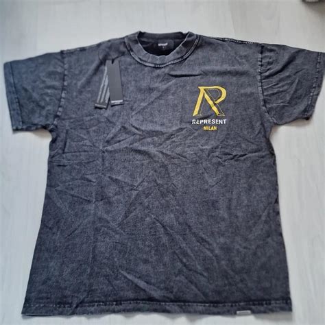 Represent Milan Tour T Shirt Size Medium Rare Depop