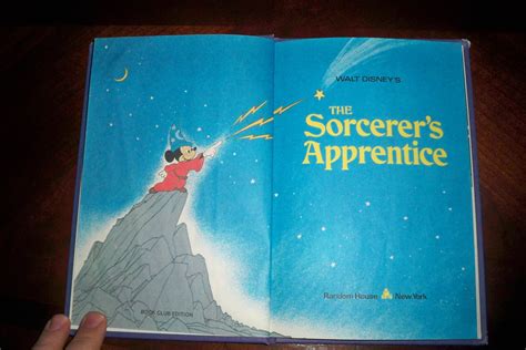 The Sorcerers Apprentice A Book By Walt Disney Read By Myself Mitch
