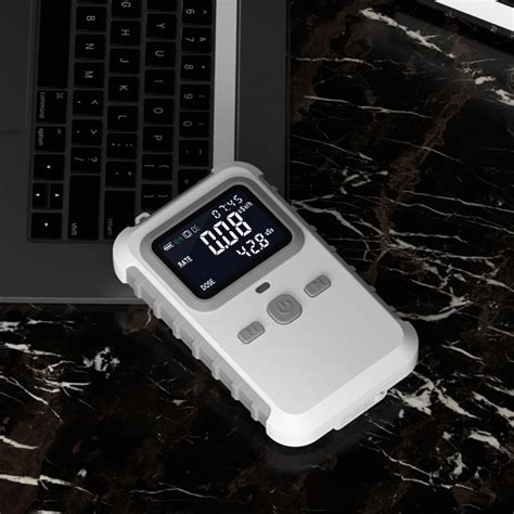 Handheld Geiger Radiation Detector With Battery Gamma Ray Detector