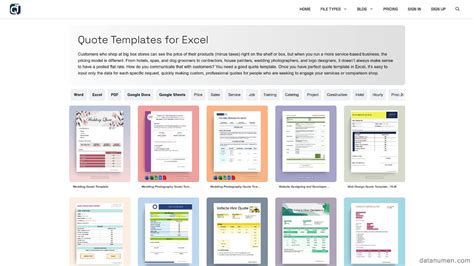Top 8 Excel Quotation Template Free Quotation Templates Accounting