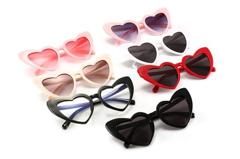 Vintage Style Heart Sunglasses Kaiale Shop