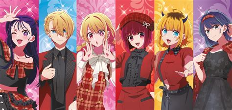 Oshi No Ko Hd Anime Wallpaper Vibrant Characters United
